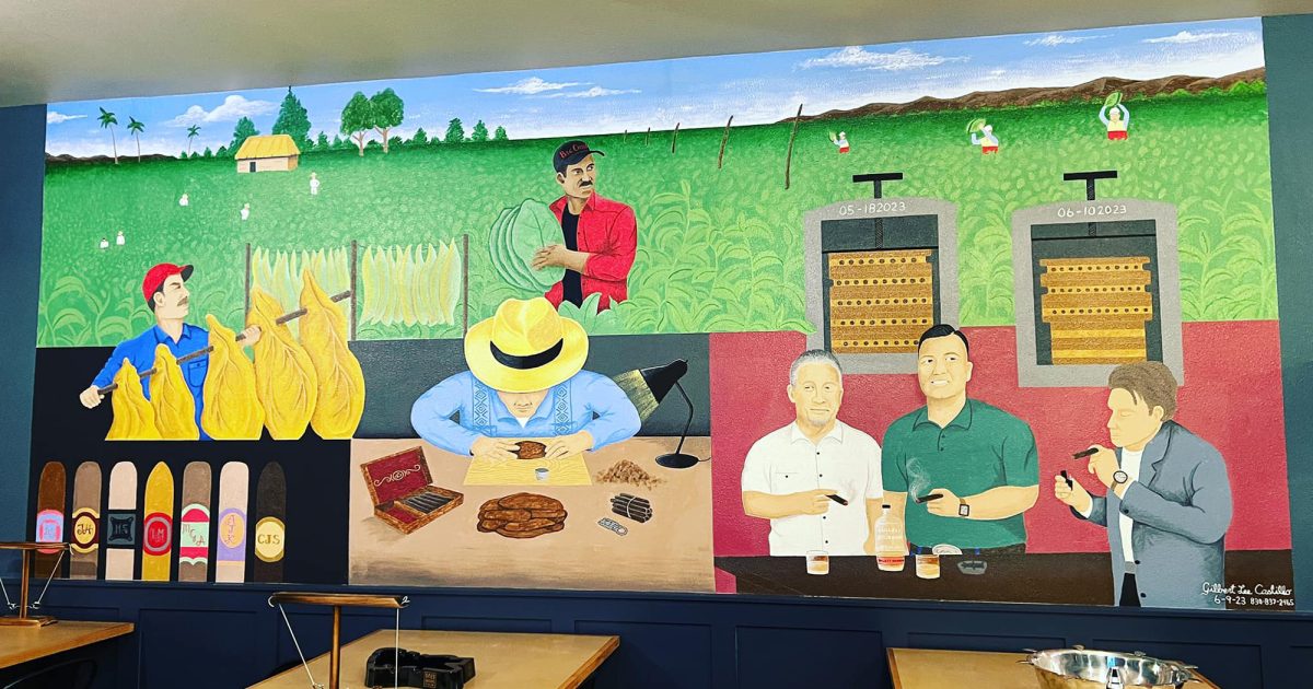 Big Chief Cigar Mural | Visit Seguin